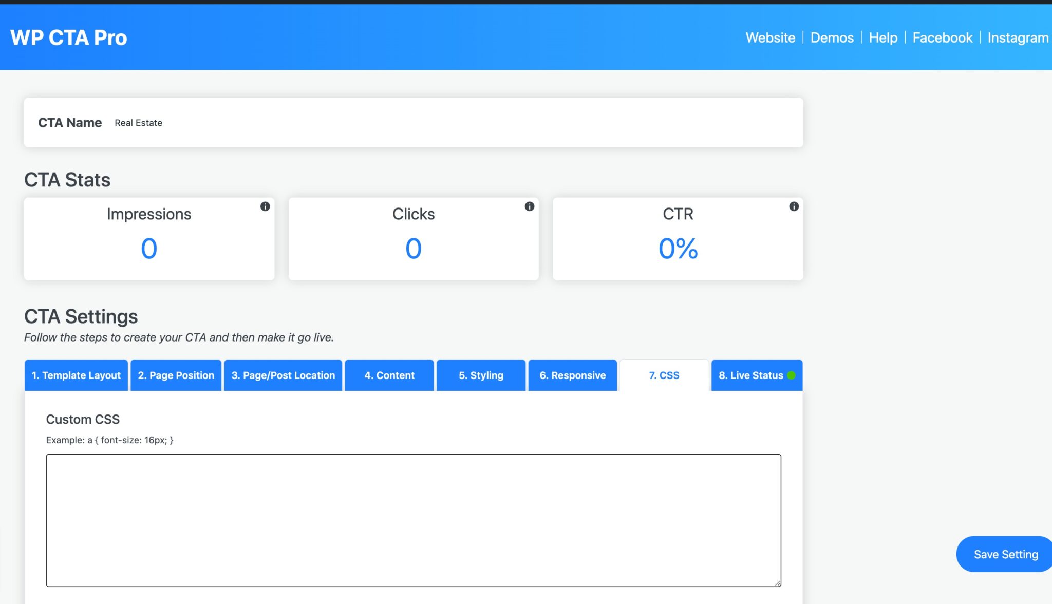 WP CTA PRO | CTA Plugin for WordPress