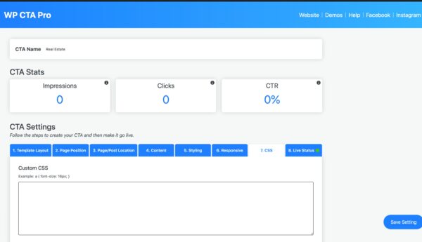 WP CTA PRO | CTA Plugin for WordPress